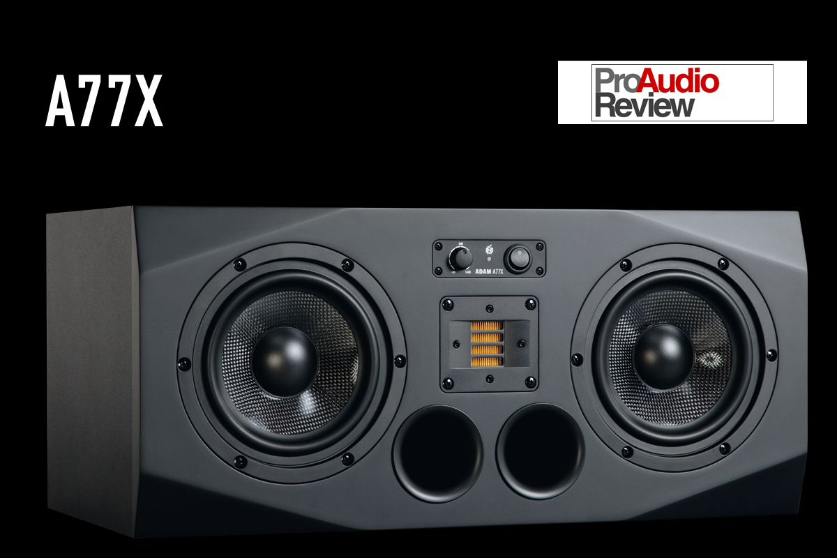 ADAM Audio | Near-/Midfieldmonitor A77X | Review by Pro Audio Review