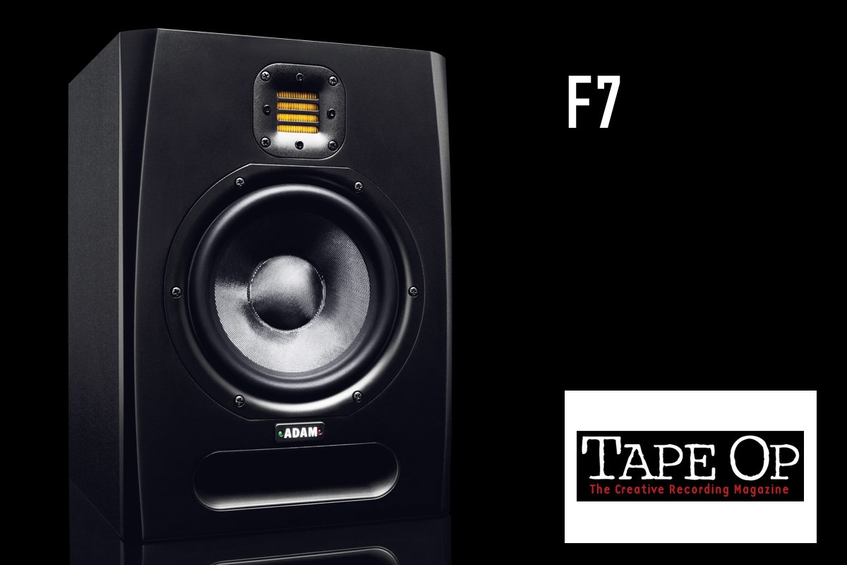 ADAM Audio | F7 & Sub8 Kombination | Test von Tape Op