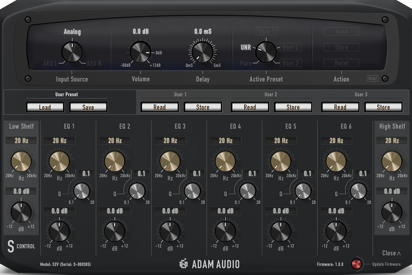 ADAM Audio - ADAM Audio Introduces S Control Remote Control Software