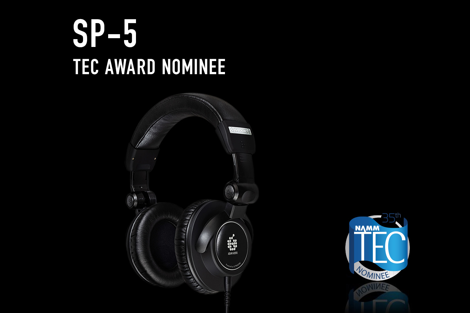 Professional studio headphone SP-5 is nominated for the 35th TEC Awards ...