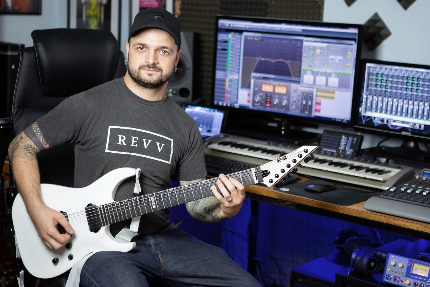 ADAM Audio - Gergõ Hájer Going Full Blast In The Studio