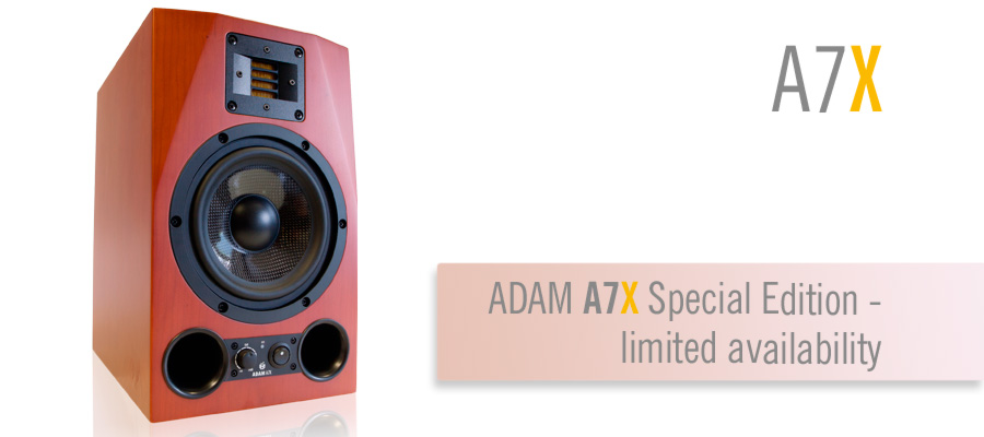 ADAM Audio A7X Special Edition Cherry Finish - ADAM Audio
